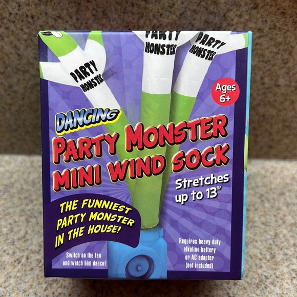 collective goods | Other | Party Monster Mini Wind Sock 3 Inches ...